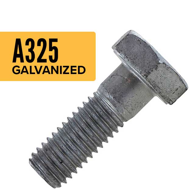 Galvanized A325 Structural Hex Bolts