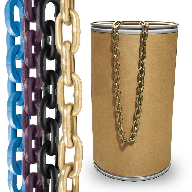 Bulk Chain For Tie Downs & Lifting | Industrial Bulk Chain | USCC