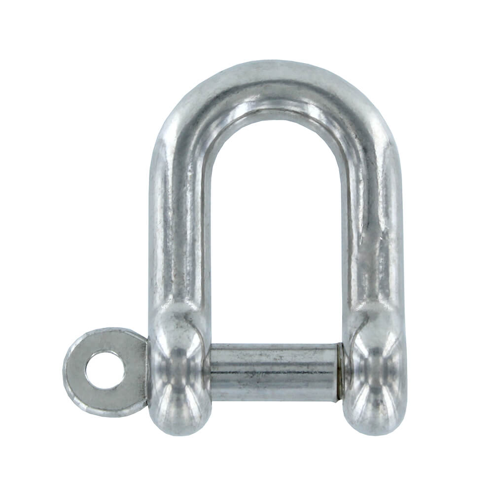 Stainless Steel - Captive Pin D Shackles | USCargoControl
