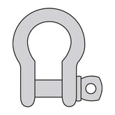 D Ring Shackles | D Shackle Sizes | USCargoControl