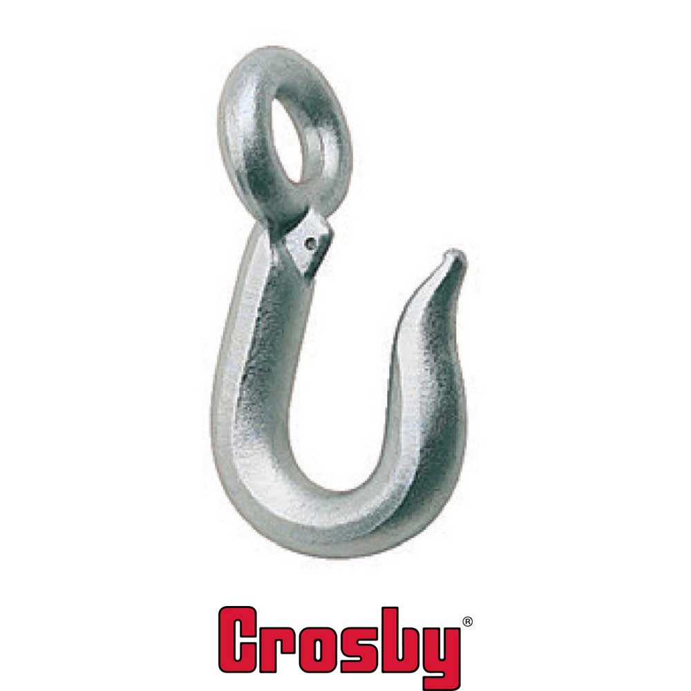 Crosby® 1210 Forged Round Reverse Eye Hooks