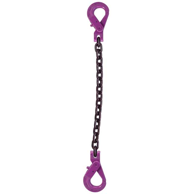KWB Self-Locking Hook & Self-Locking Hook Single Leg Chain Sling ...