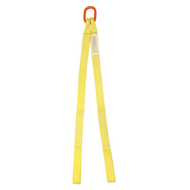 2 Leg Nylon Bridle Sling with Sewn Loop