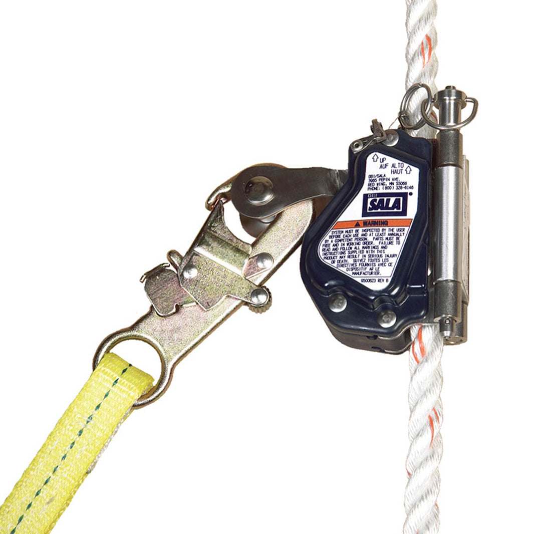 Fall Protection Rope Grabs | Safety Carabiners | Lifeline Rope