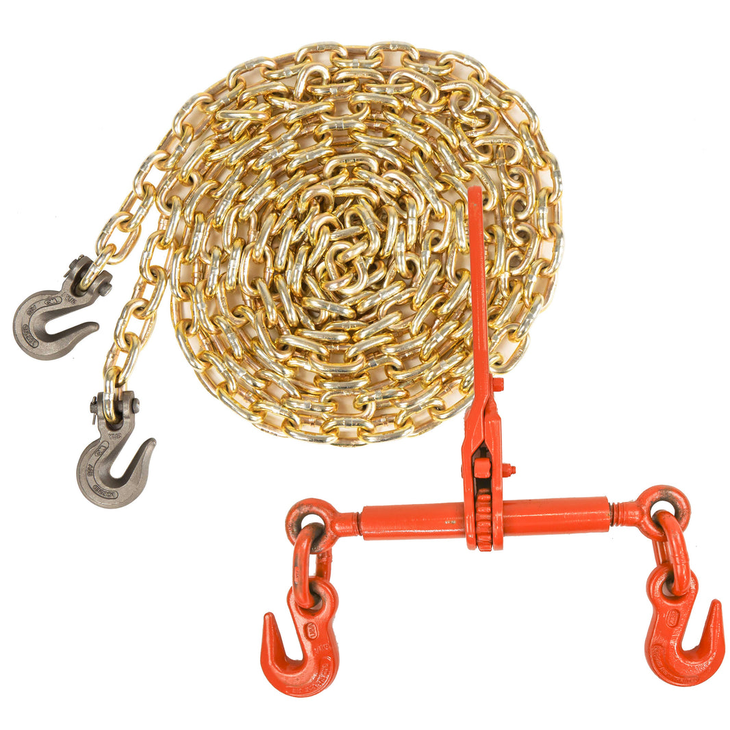 Domestic Transport Chain and Ratchet Load Binders - Made in USA