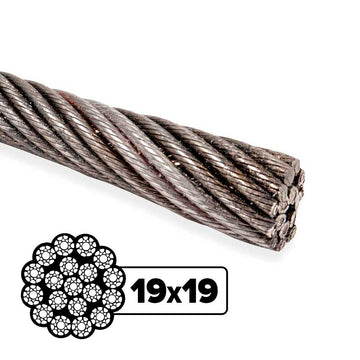 1" Wire Rope | 1 Inch Steel Cable For Sale