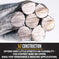 1/2" 1x7 EHS Galvanized Guy Wire - 26,900 lbs. BS