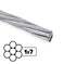 5/8" 1x7 EHS Galvanized Guy Wire - 42,400 lbs. BS