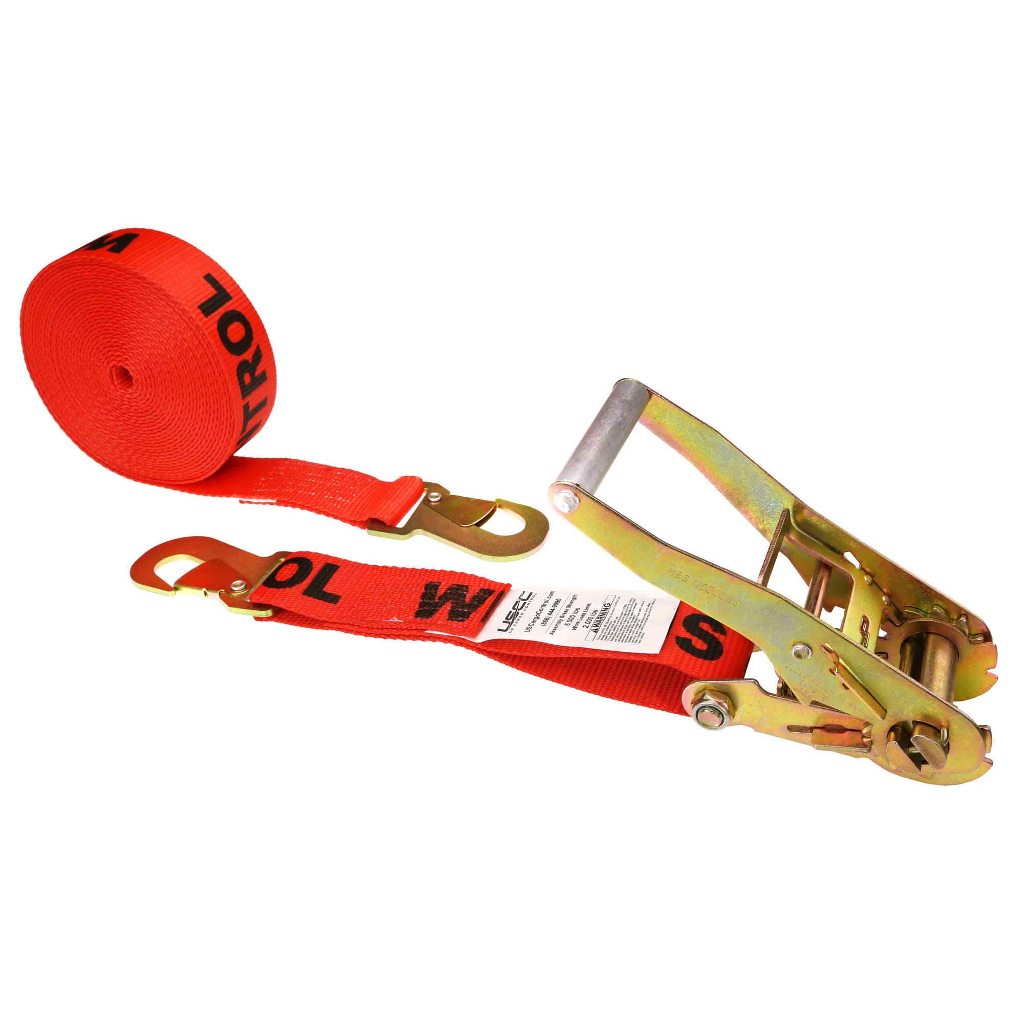 Snap Hook Ratchet Straps | Tie Down Straps with Snap Hooks