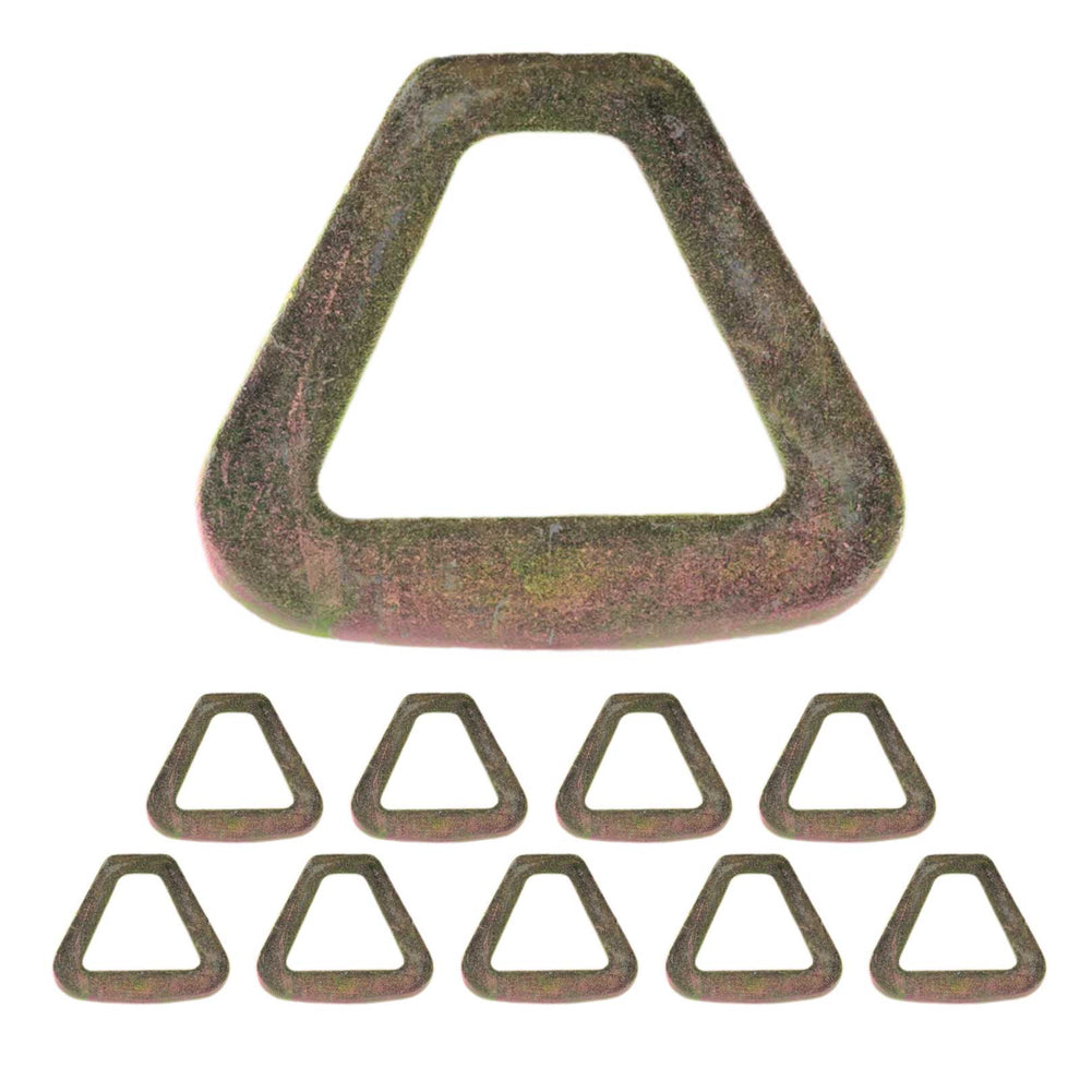 Stamped 2" D-Ring - 10 Pack