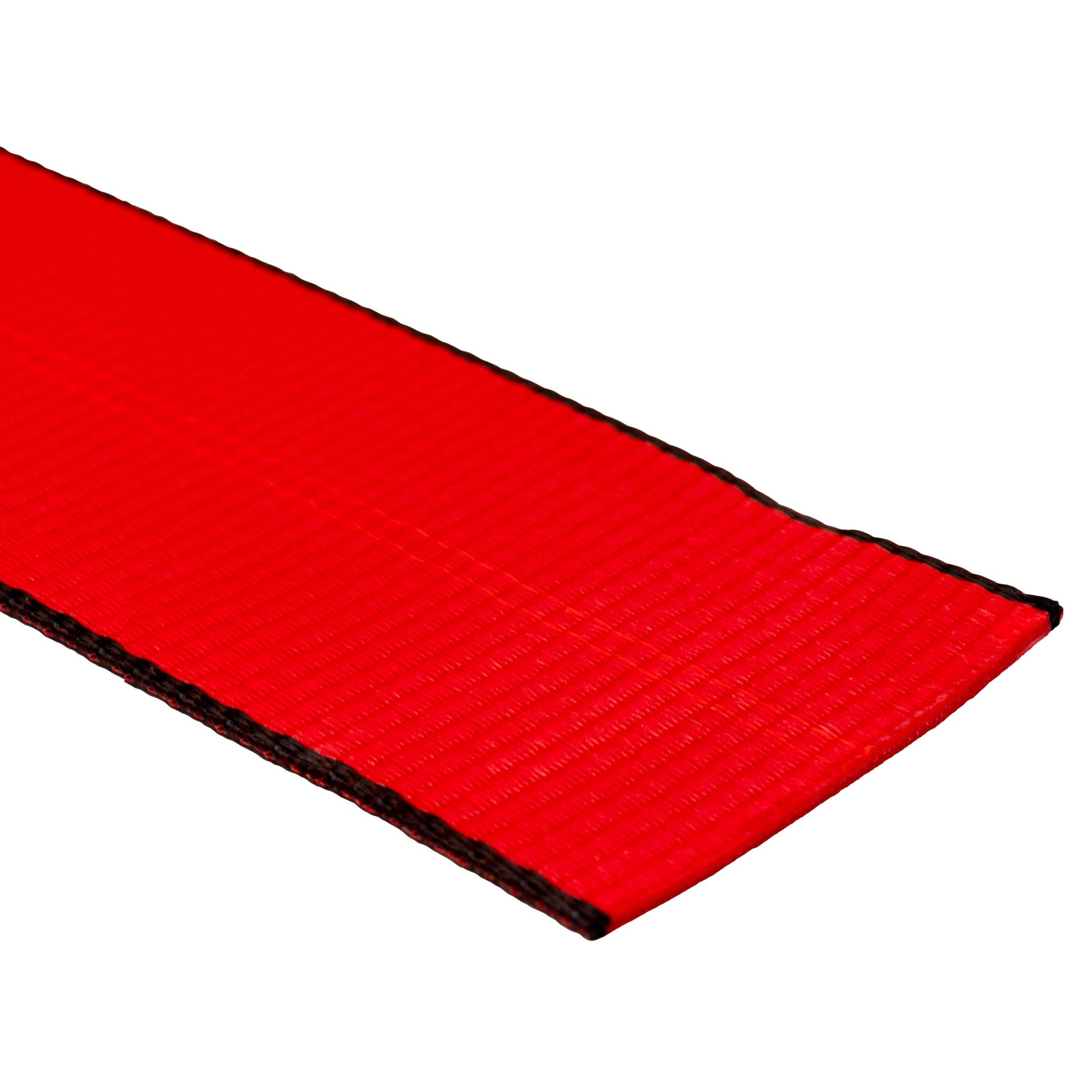 Red 3" 18K Polyester Webbing - Linear Foot