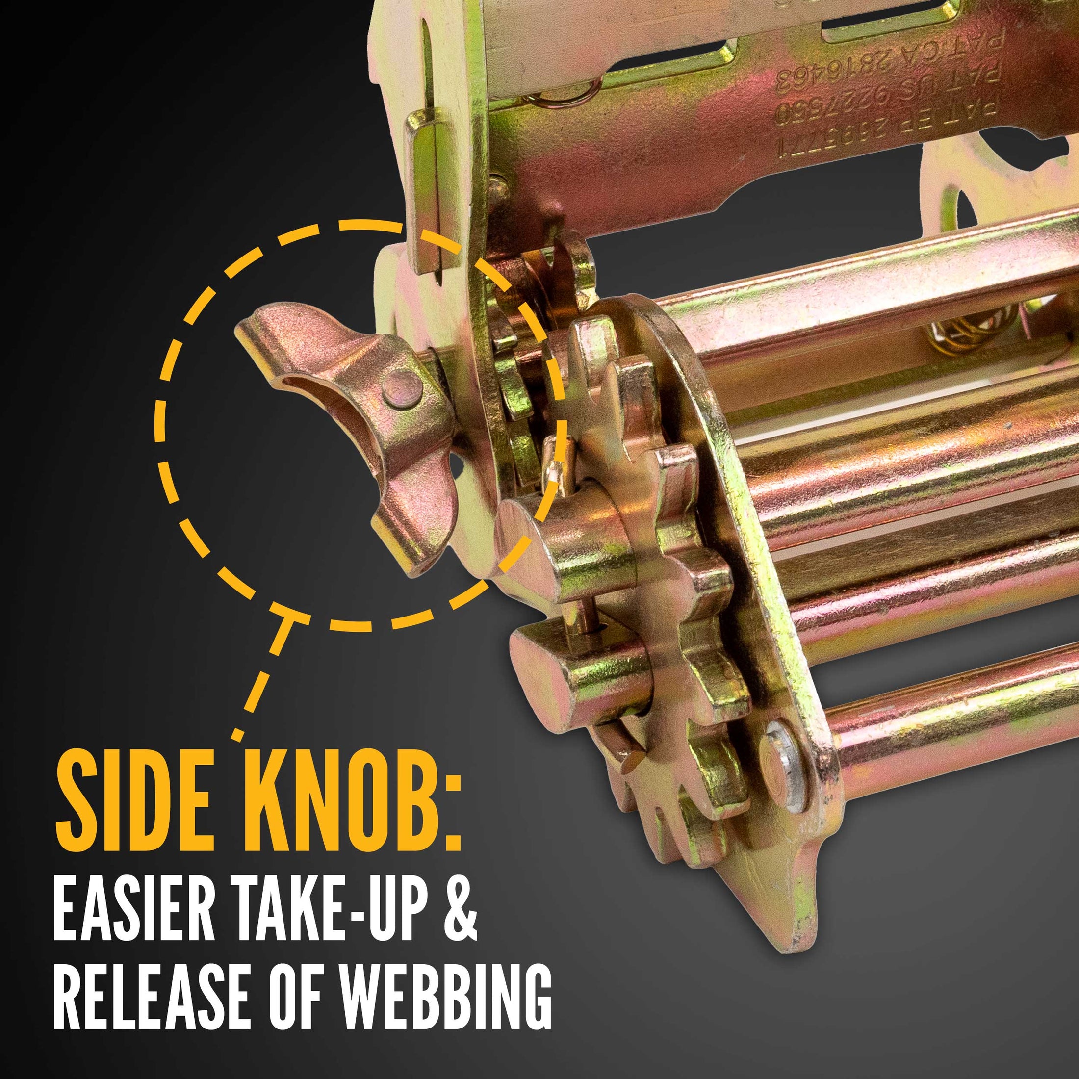 4" Reverse-Action Ratchet | Pull-Down Ratchet | 24,200 lbs. BS