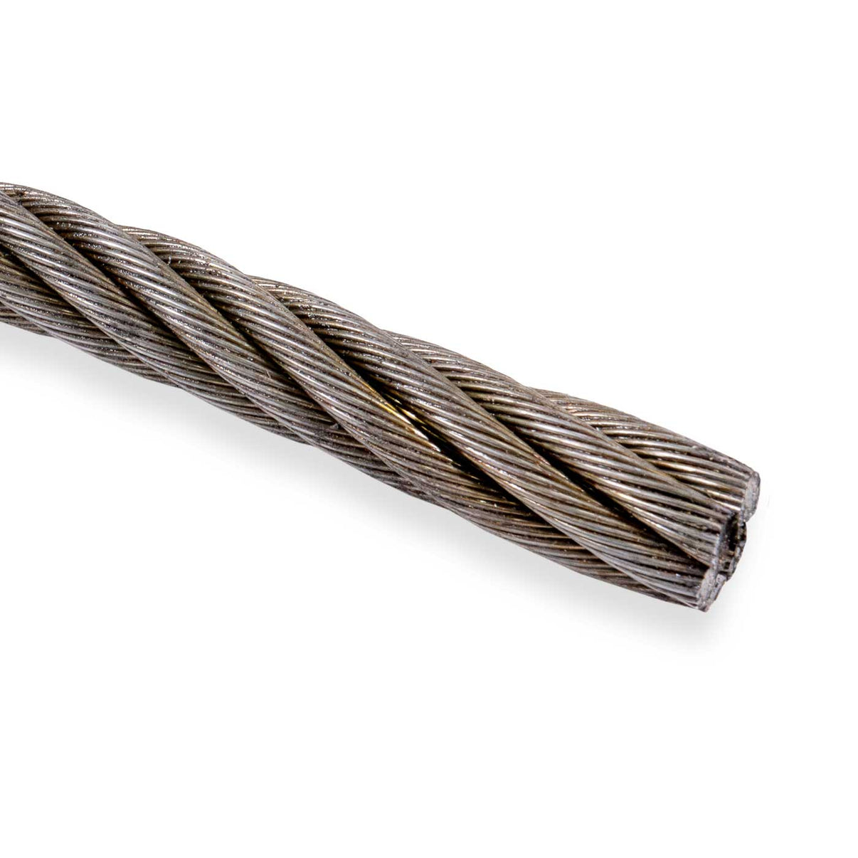 5/16" 6x37 IWRC Bright Wire Rope - 10,540 lbs. BS