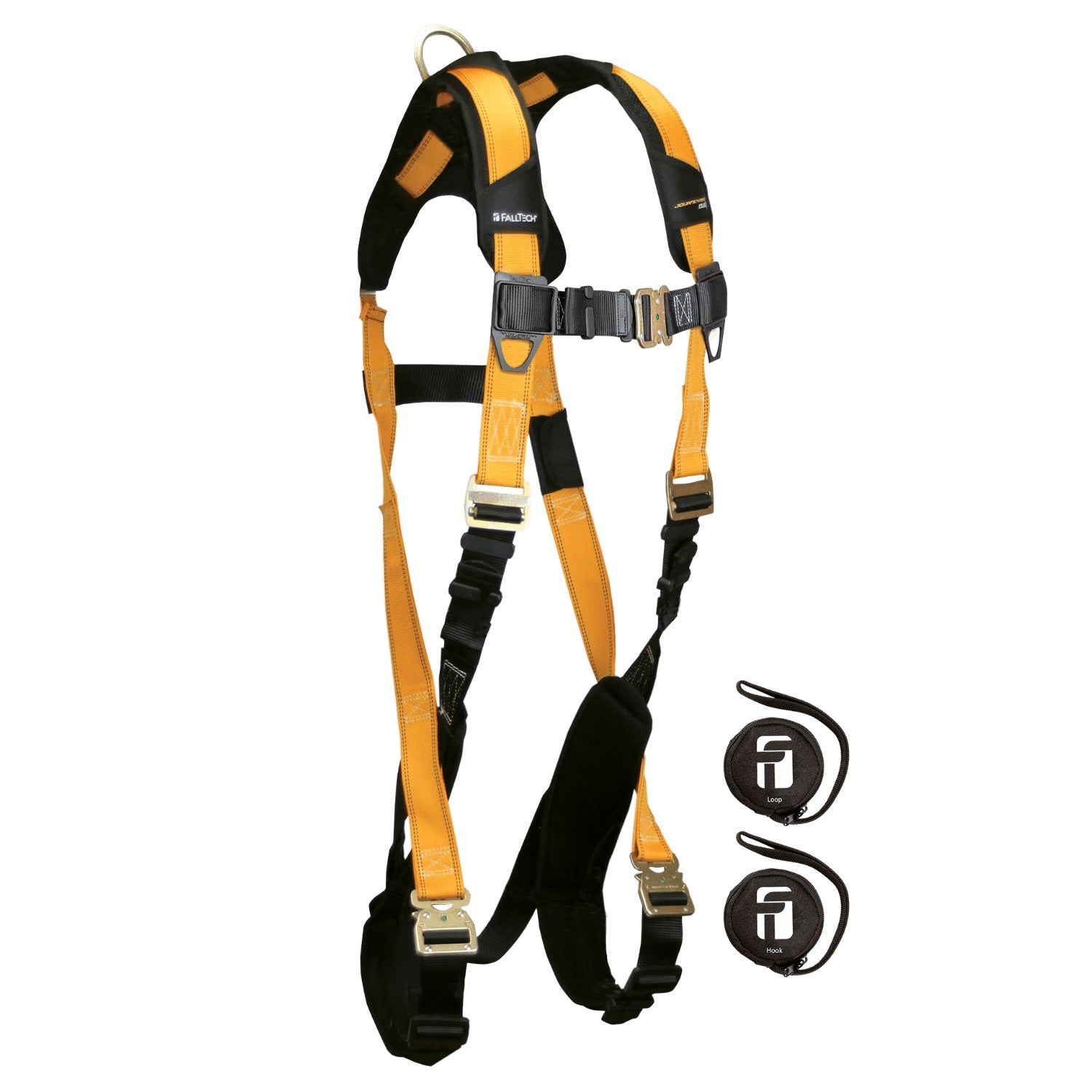 FallTech Journeyman Flex Full-Body Harness w/ Trauma Straps | Non ...