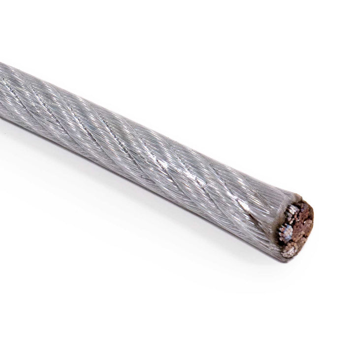 1/8" 7x19 Vinyl-Coated Galvanized Aircraft Cable - 2,000 lbs. BS