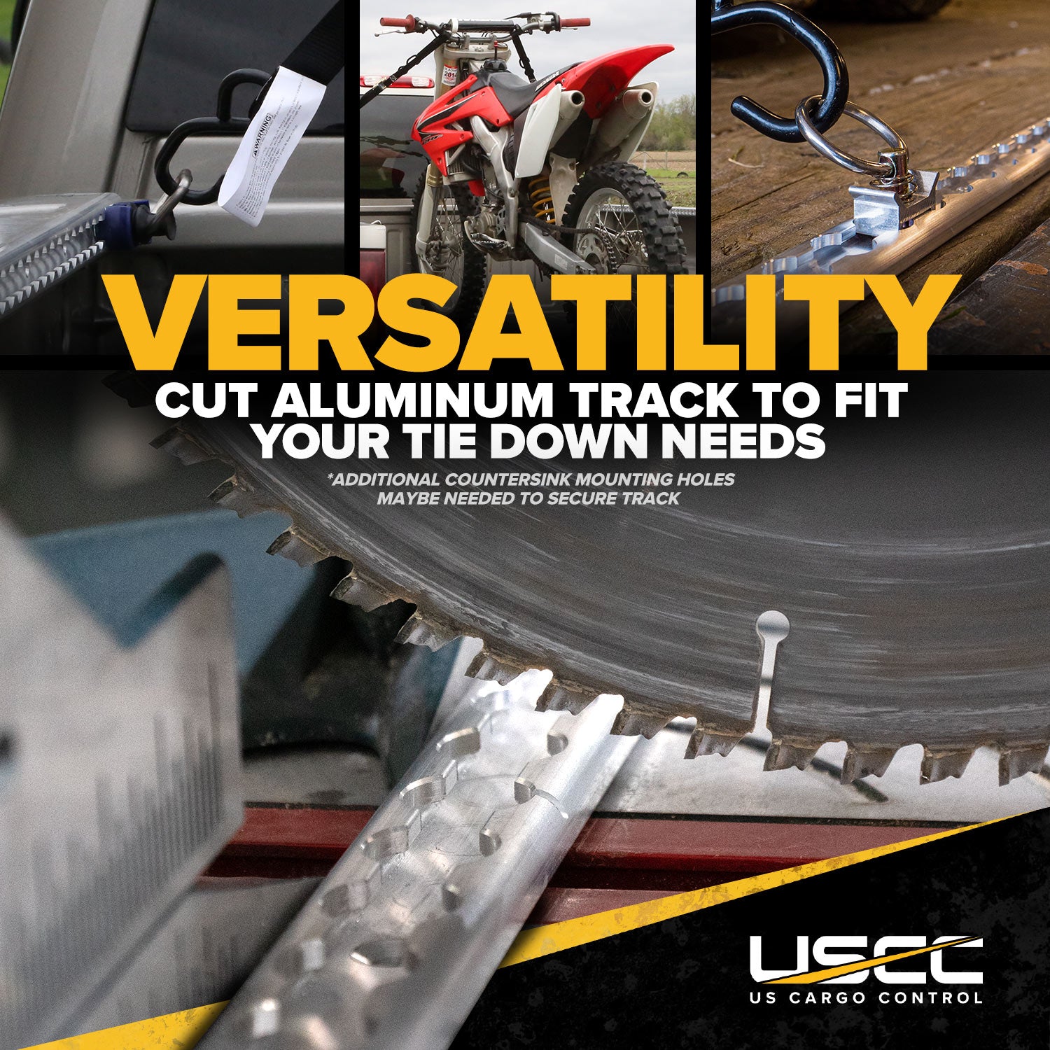 6' Heavy Duty Airline-Style L-Track | Aluminum