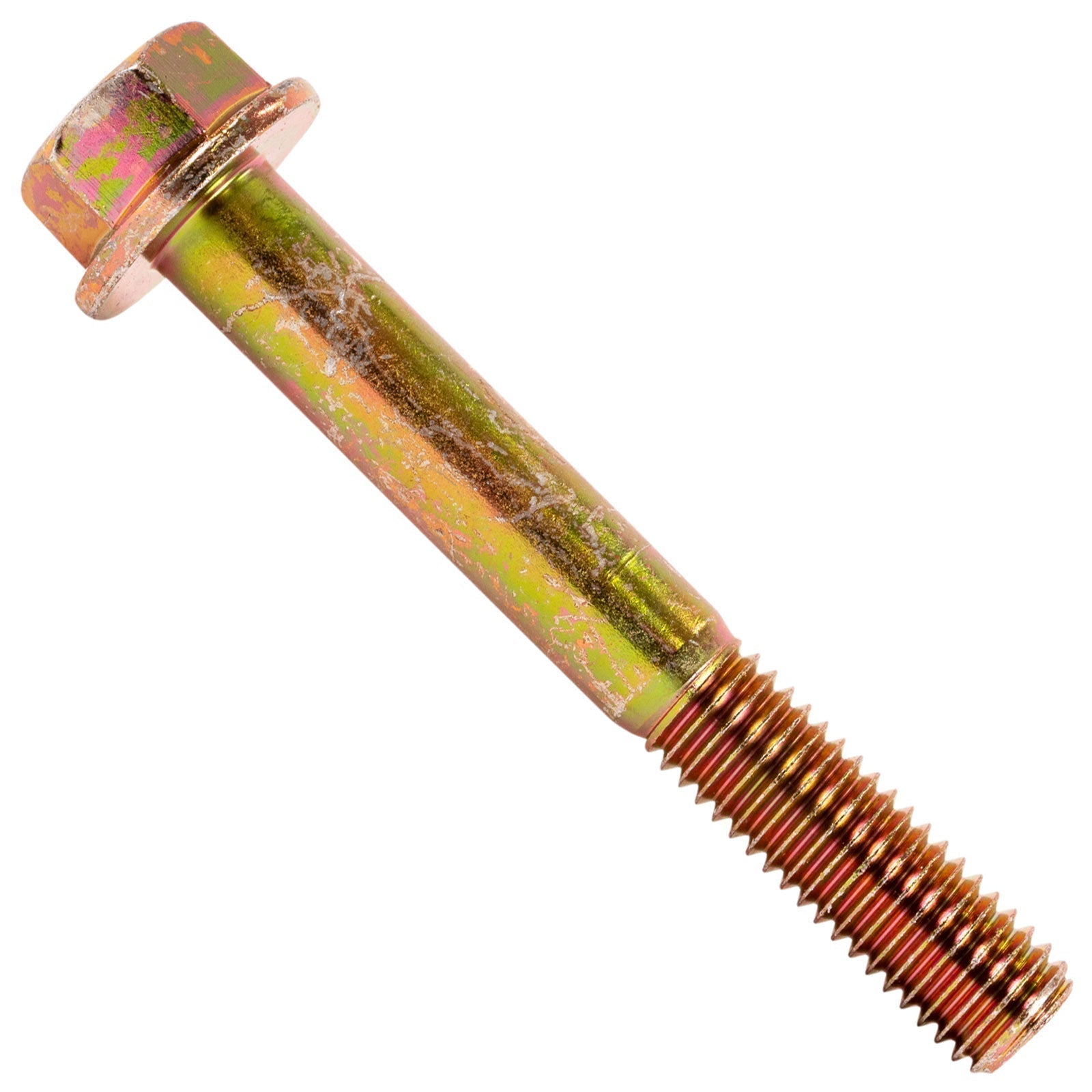 1/2" x 3-3/4" Conquest Grade 8 Non-Serrated Flange Bolt - Zinc Yellow