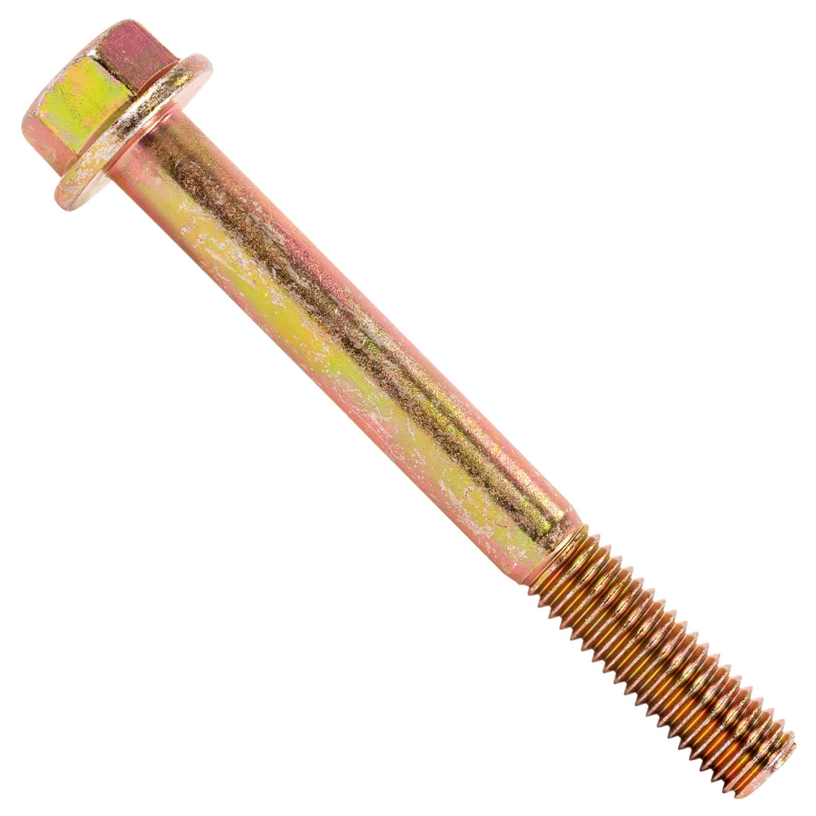 1/2" x 4-1/2" Conquest Grade 8 Non-Serrated Flange Bolt - Zinc Yellow