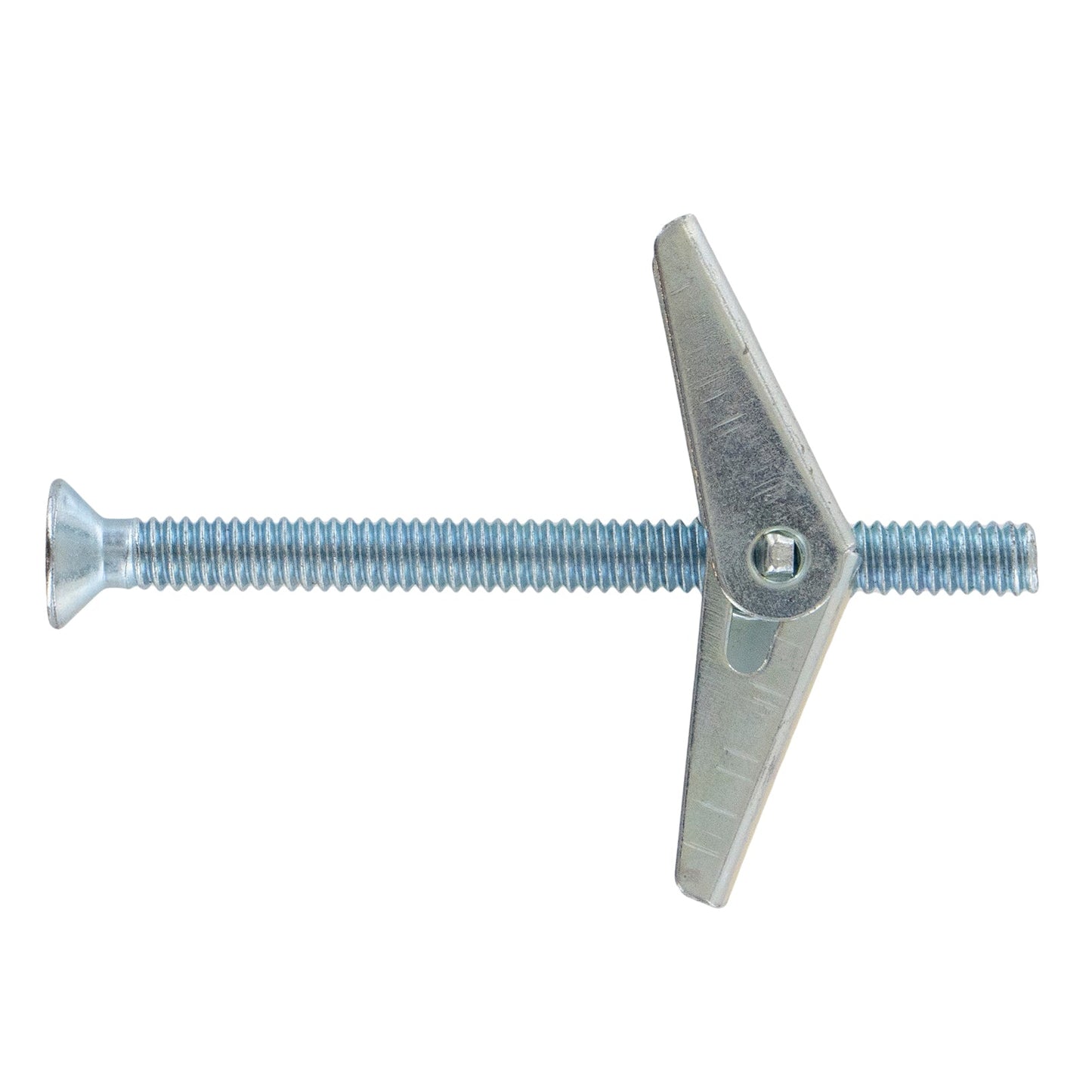 1/4" x 3" Conquest Flat PH/SL Combo Toggle Bolt w/ Wing Nut - Zinc