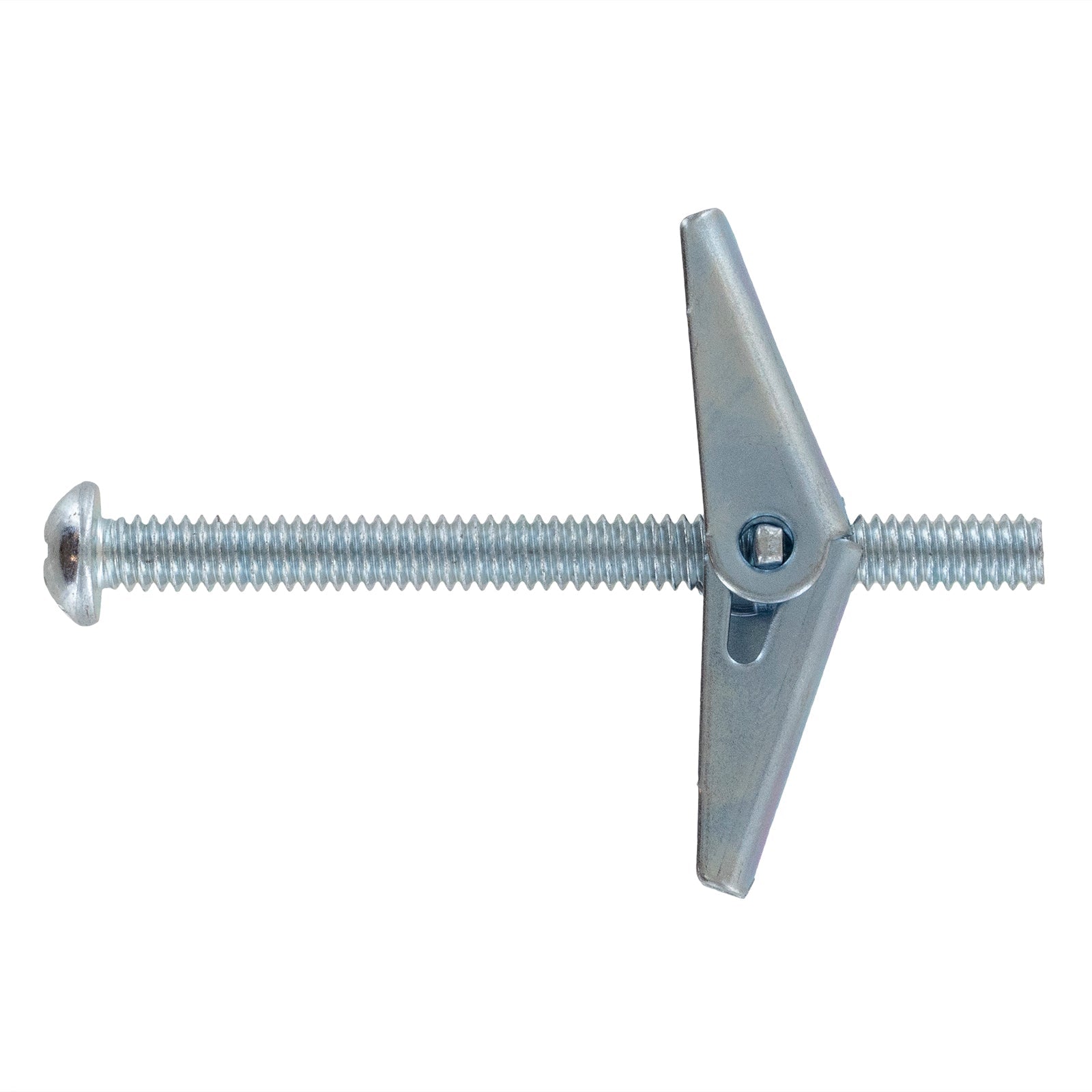 1/4" x 3" Conquest Round PH/SL Combo Toggle Bolt w/ Wing Nut - Zinc