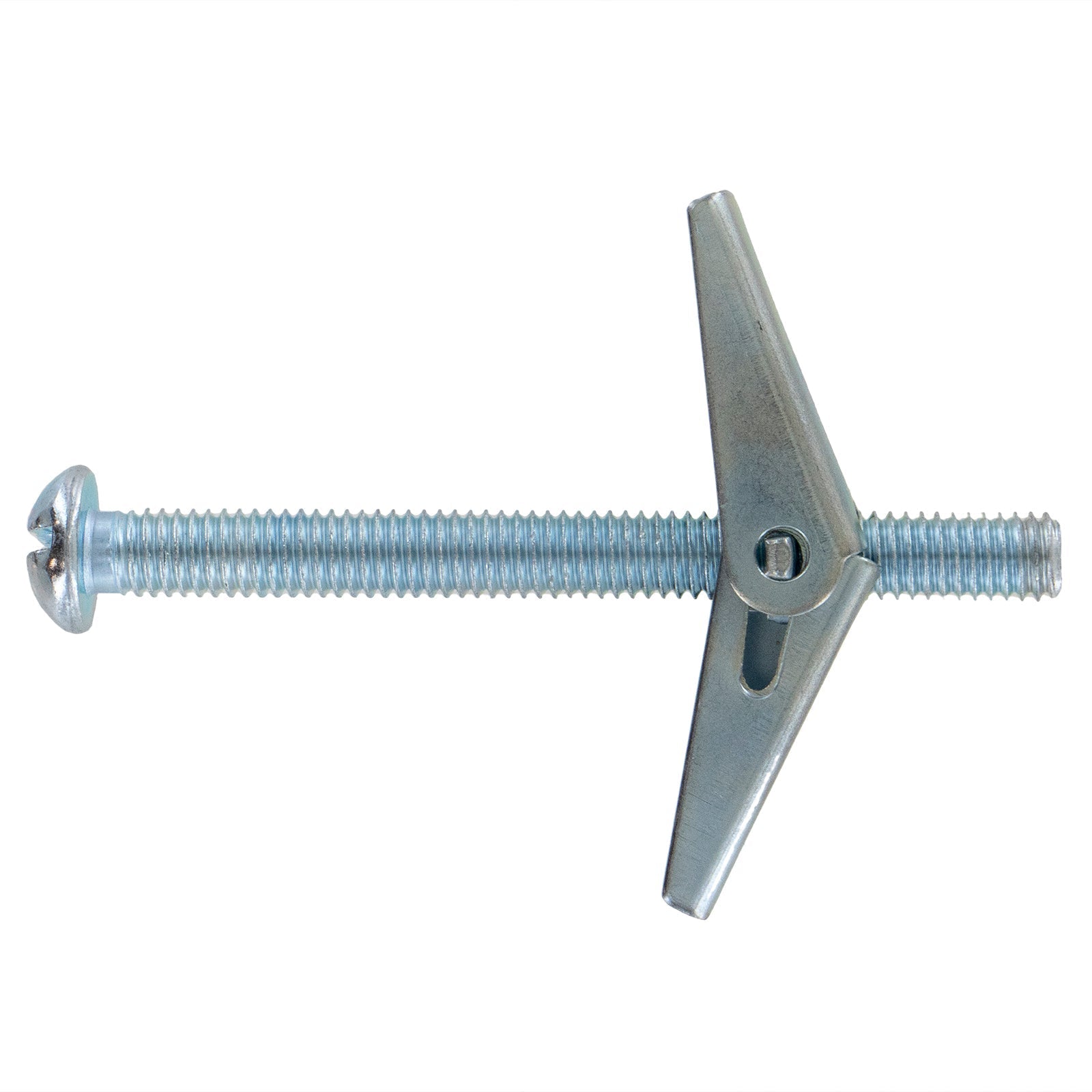 3/8" x 4" Conquest Round PH/SL Combo Toggle Bolt w/ Wing Nut - Zinc