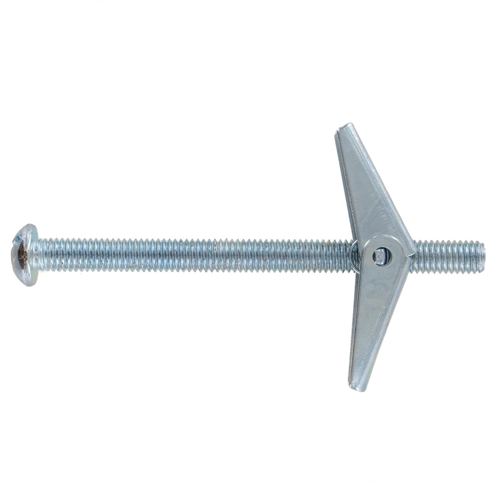 3/8" x 5" Conquest Round PH/SL Combo Toggle Bolt w/ Wing Nut - Zinc