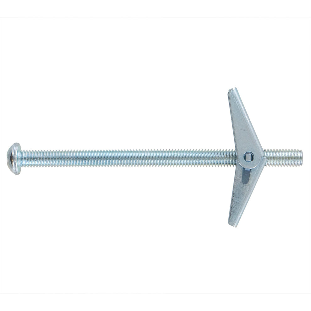 3/8" x 6" Conquest Round PH/SL Combo Toggle Bolt w/ Wing Nut - Zinc