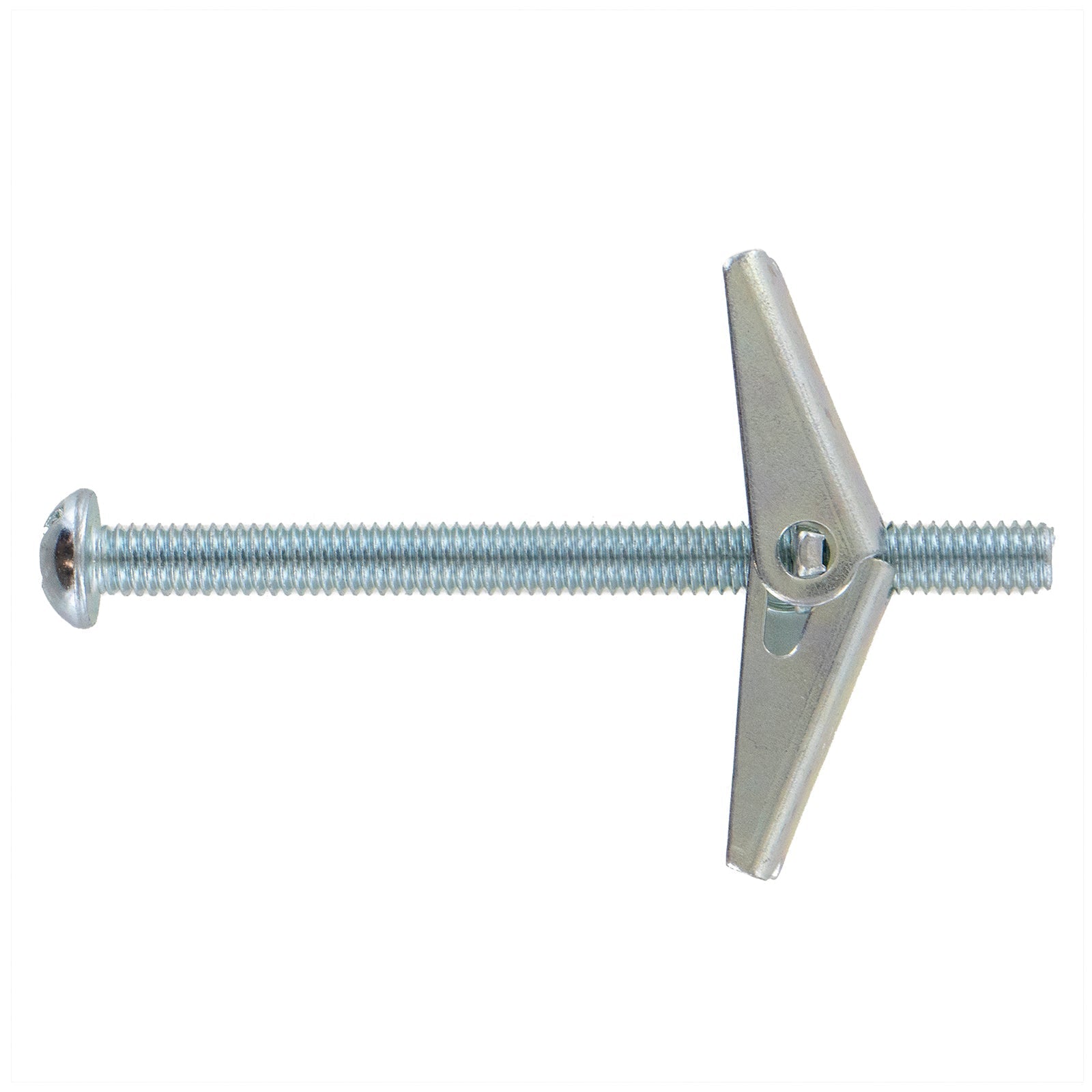 5/16" x 4" Conquest Round PH/SL Combo Toggle Bolt w/ Wing Nut - Zinc