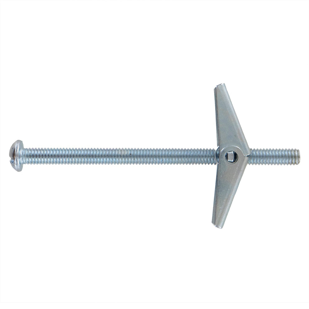 5/16" x 5" Conquest Round PH/SL Combo Toggle Bolt w/ Wing Nut - Zinc