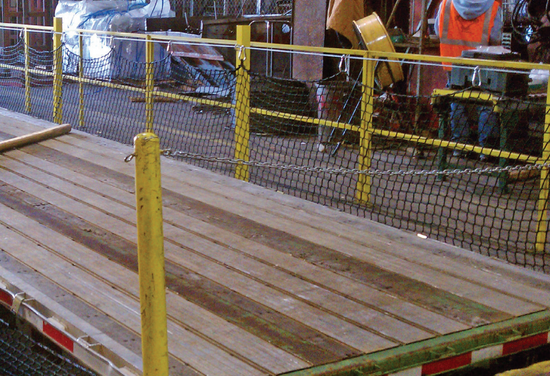 Flatbed Fall Protection Netting | Truck Loading Fall Protection | USCC