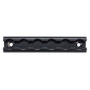 6" Aluminum L-Track | Black Anodized Finish