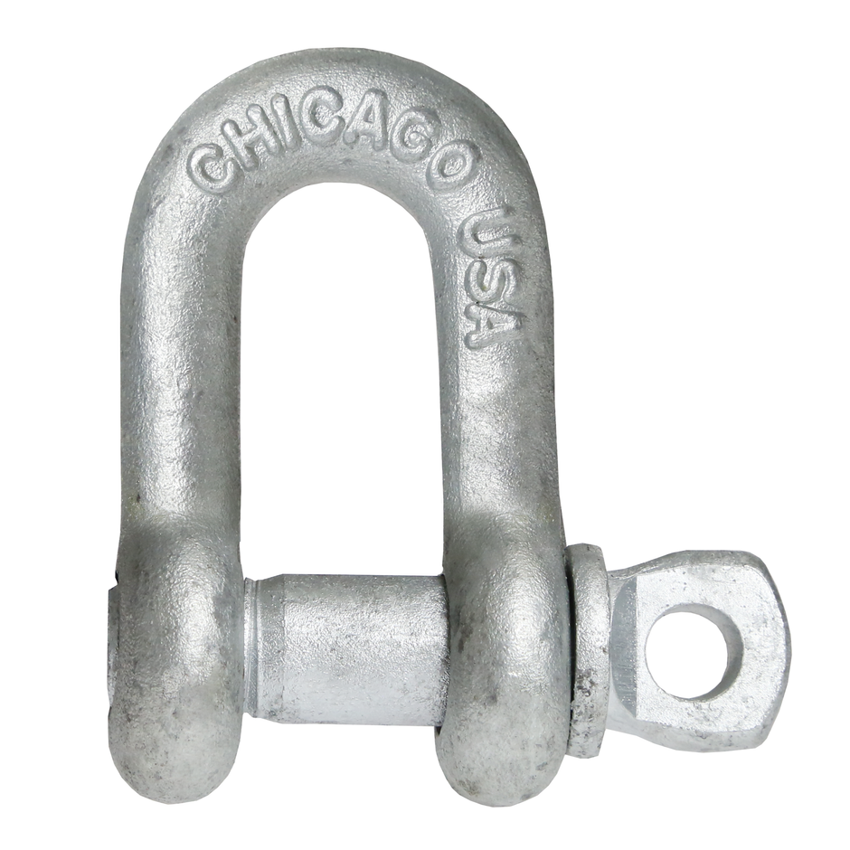 Made in USA Chicago Hardware Screw Pin Chain Shackles