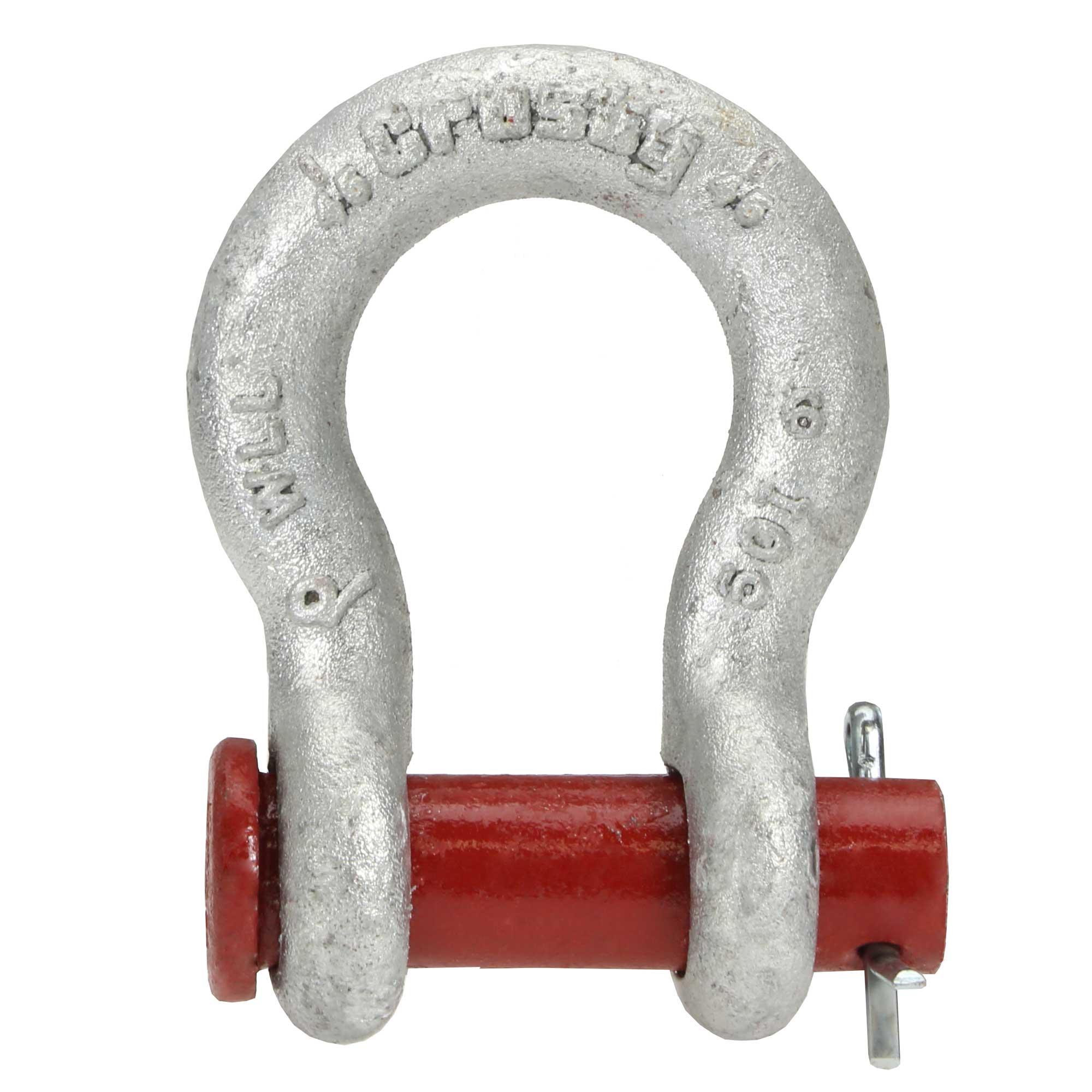3/8" Crosby® G-213 Round Pin Anchor Shackle - 1 Ton