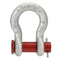 1" Crosby® G-213 Round Pin Anchor Shackle - 8.5 Ton