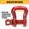 1.5" Crosby® Web Sling Shackle | S-253 Screw Pin Sling Saver | 6.5 Ton