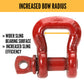 1.5" Crosby® Web Sling Shackle | S-253 Screw Pin Sling Saver | 6.5 Ton