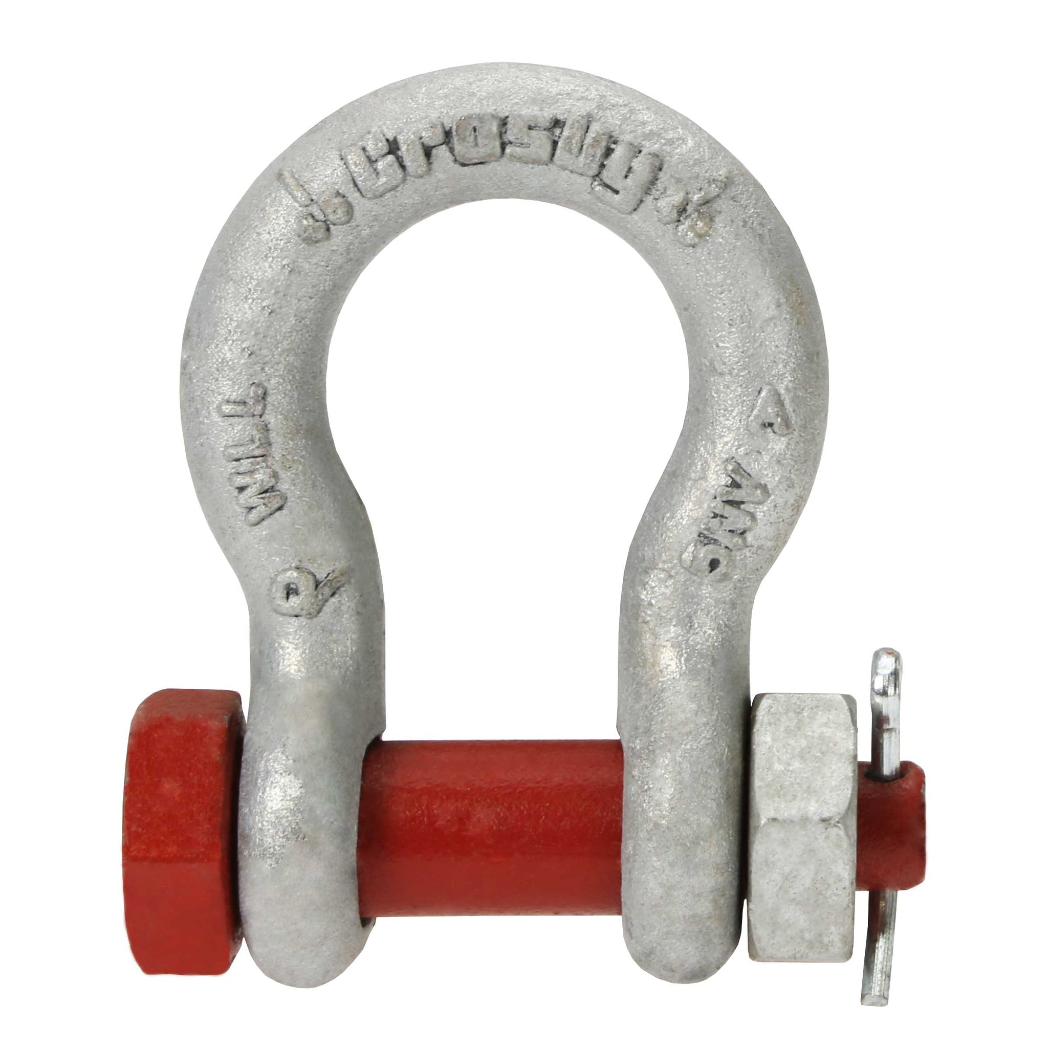 1-3/4" Crosby® G-2140 Alloy Bolt Type Anchor Shackle - 40 Ton