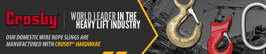 Domestic Wire Rope Slings - Crosby Wire Rope Slings | USCC