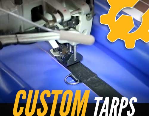 Custom Flatbed Truck Tarps - Create your own flatbed tarp