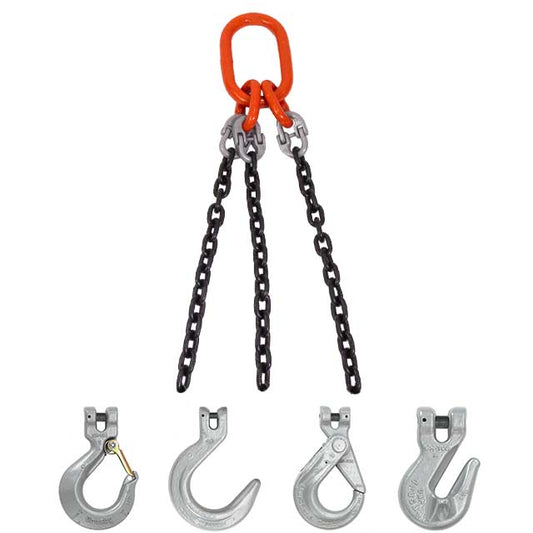 3 Leg Chain Slings - Grade 100 | US Cargo Control