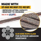 3/8" x 6' Sliding Choker Wire Rope Sling | Domestic with Crosby Hardware
