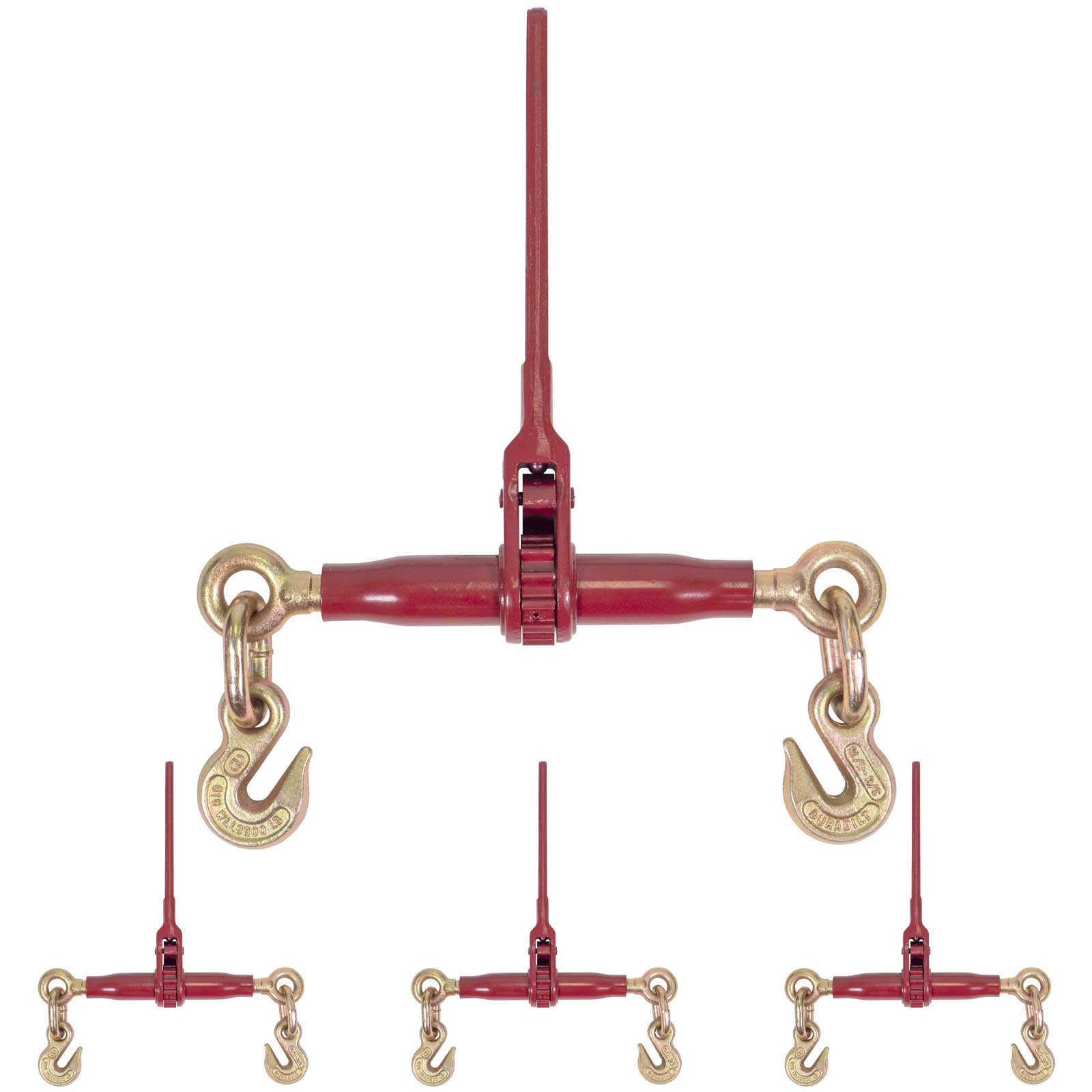 5/16" - 3/8" Durabilt Pro-Bind Ratchet Binder - 4-Pack