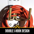E-Track Hook with Extended Dual Arms | E-Track Utility Hook