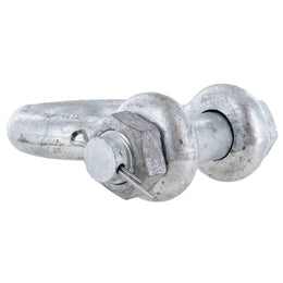 3" Galvanized Bolt Type Anchor Shackle - 85 Ton