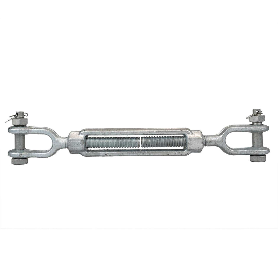Jaw & Jaw Galvanized Turnbuckles | Double Jaw Galvanized Turnbuckles