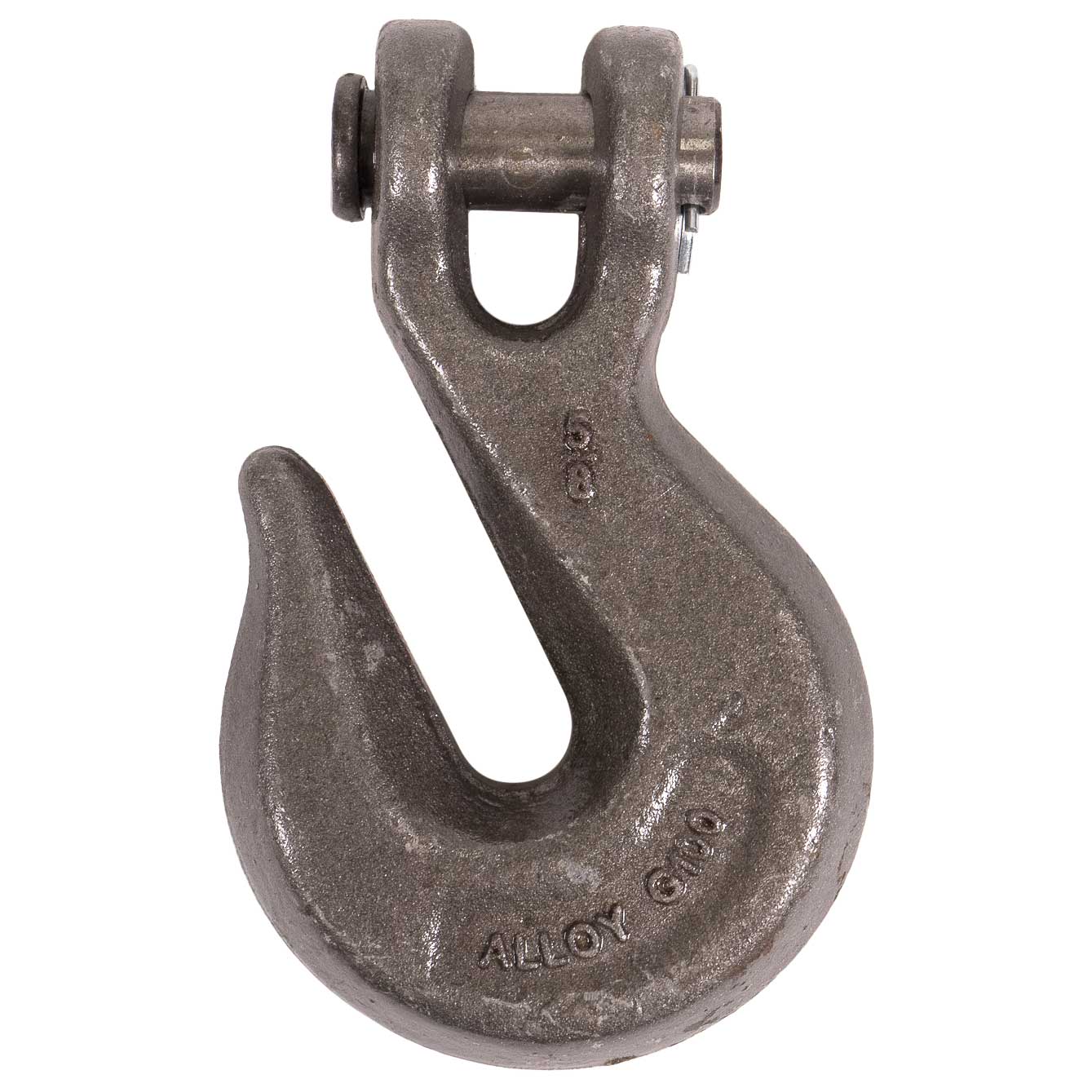 Grade 100 5/8" Tie Down Chain Clevis Grab Hooks | 90,400 lbs. BS