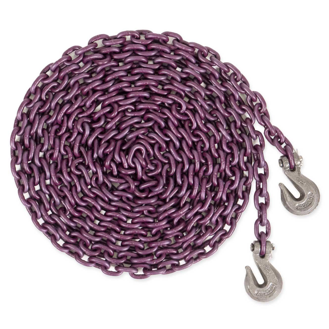1/2" x 20' Tie Down Chain | Grade 100 Chain Tie Down | USCC