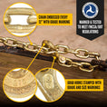 3/8" X 10' Grade 70 Transport Chain | G70 Chain Tie Down