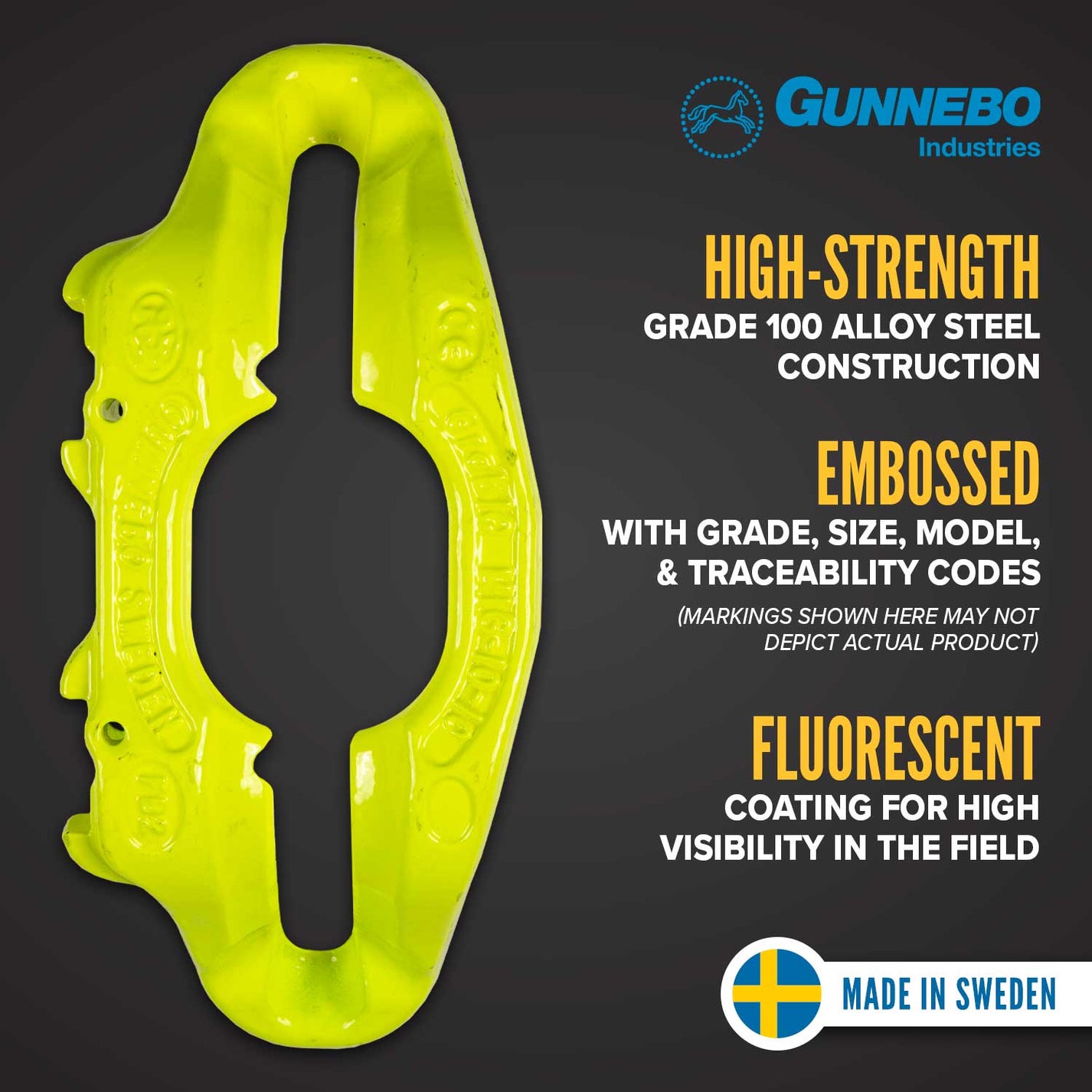 Gunnebo 1/2" MIG Shortener - Grade 100