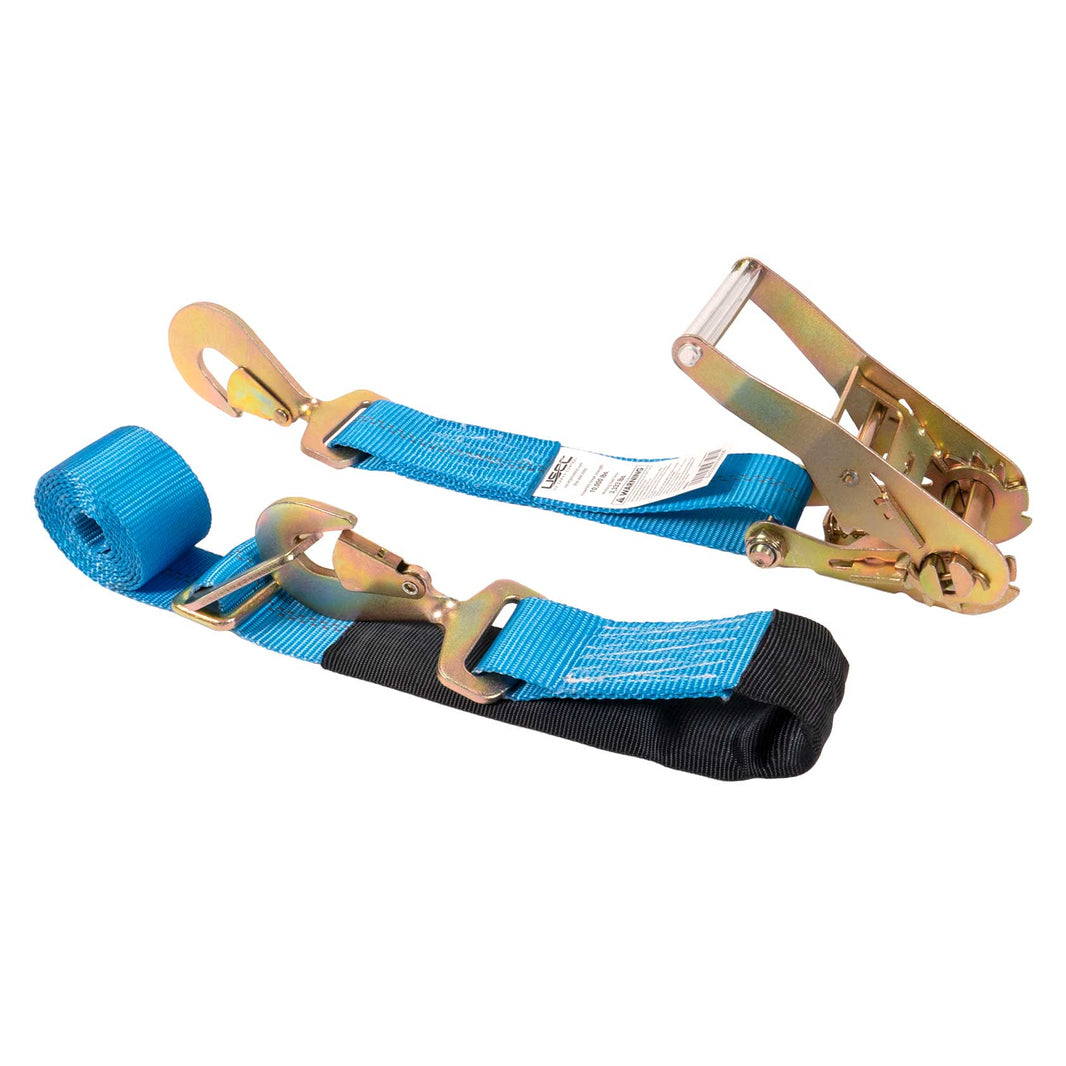 Axle Straps | Car Axle Ratchet Strap Tie Down Kits for Auto Towing